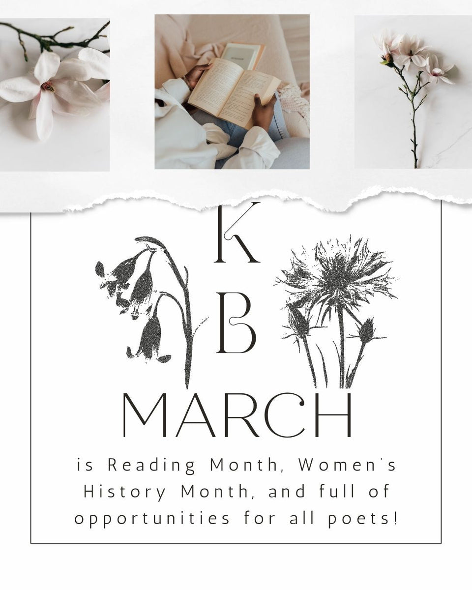 March Moves: Opportunities for Poets – Kelsay Books