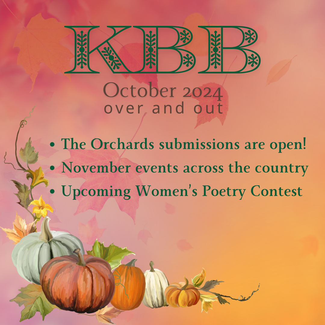 October: Over and Out – Kelsay Books